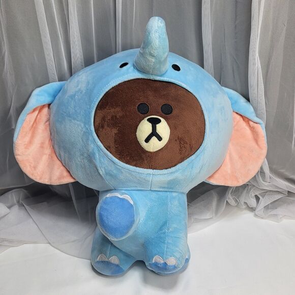 Line Friends | Toys | Line Friends Jungle Brown Bear Elephant Costume ...